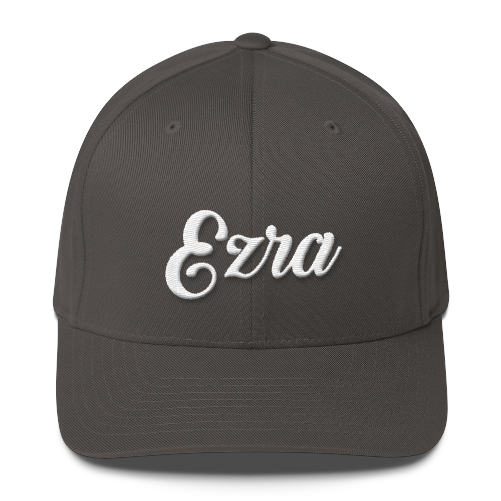 EZRA Embroidered Logo Flexfit Hat – Ezra Zion Store